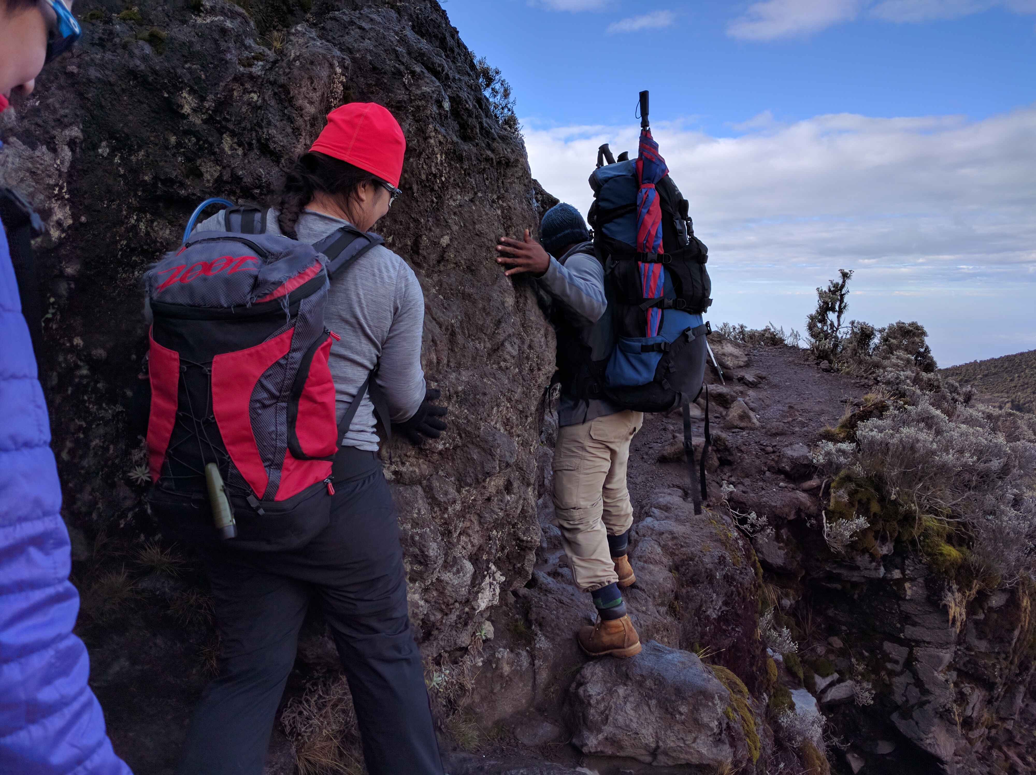 Tanzania Mount Kilimanjaro Hike To Karanga Camp Kissing Rock with Top ...