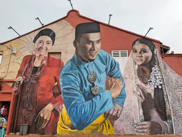 Where to Find Vibrant Street Art in Melaka, Malaysia