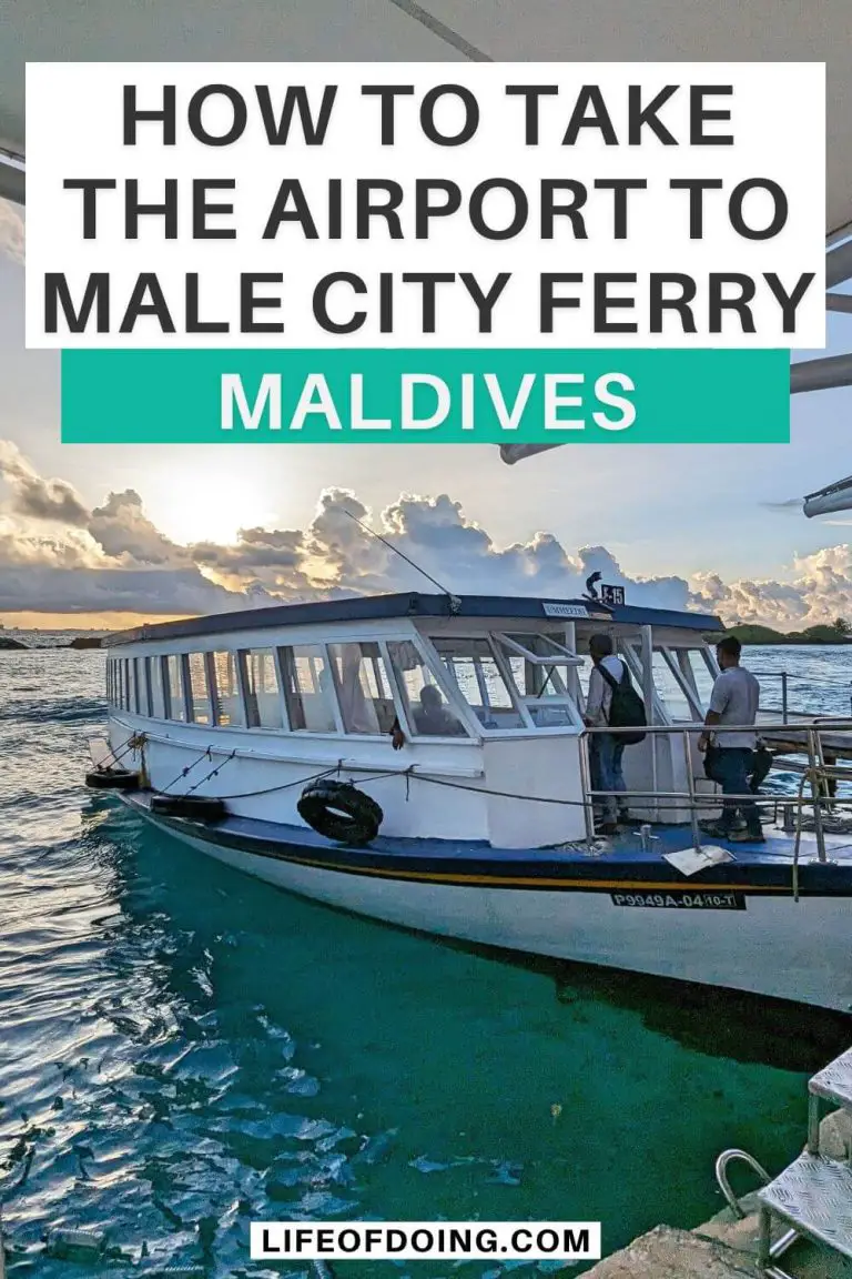 An Affordable Ferry Ride from Male Airport to Male City